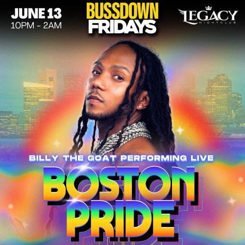 Bussdown Fridays: Boston Pride at Legacy - Kikipedia Boston
