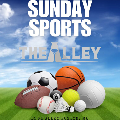 Sunday Sports at The Alley Bar - Kikipedia Boston