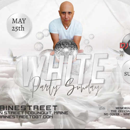 Memorial Day Weekend White Party at Maine Street - Kikipedia Ogunquit
