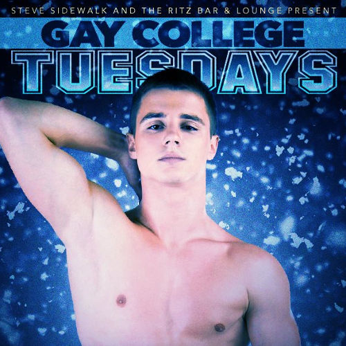 Gay College Tuesdays at Ritz Bar & Lounge - Kikipedia New York City