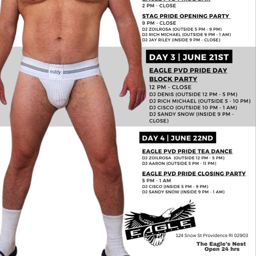 Eagle Pride Closing Block Party at The Eagle Providence - Kikipedia Providence