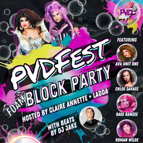 PVD Fest Foam Block Party at The Dark Lady - Kikipedia Providence